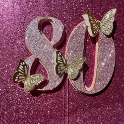 Custom Cardstock Cake Toppers | Personalized 2D Designs – Crafted ...